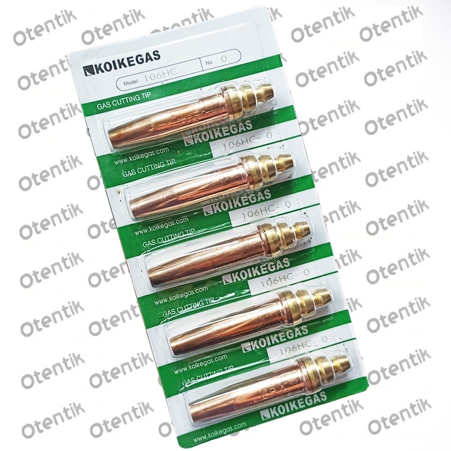 Jual KOIKE LPG CUTTING NOZZLE SIZE 0 - PROPANE CUTTING TIP 106 HC ...