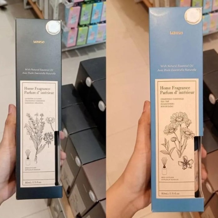 Jual Miniso Apothecary Series Reed Diffuser Chamomile Lavender Bergamot ...