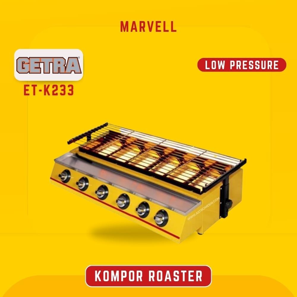 Jual ROASTER GETRA ET-K233 KOMPOR PEMANGGANG SOSIS BBQ GRILLER GAS ET K233 ORIGINAL | Shopee ...