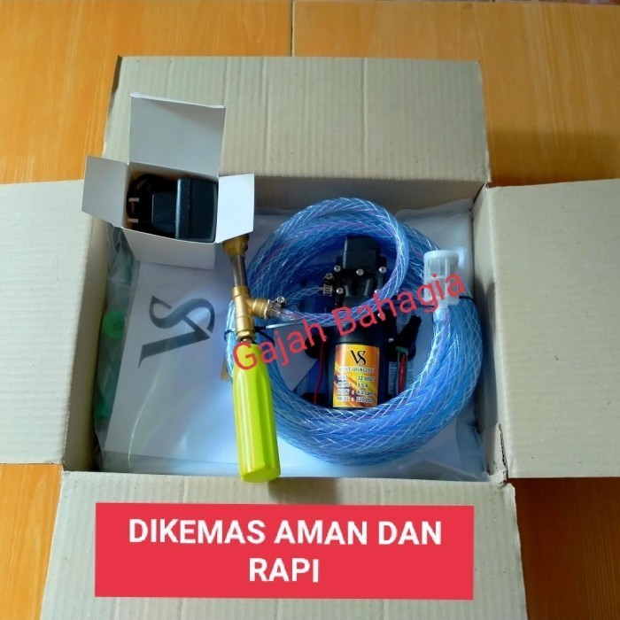Jual ALAT STEAM CUCI AC MOTOR MOBIL POMPA DC MINI PAKET SET PLASTIK ...
