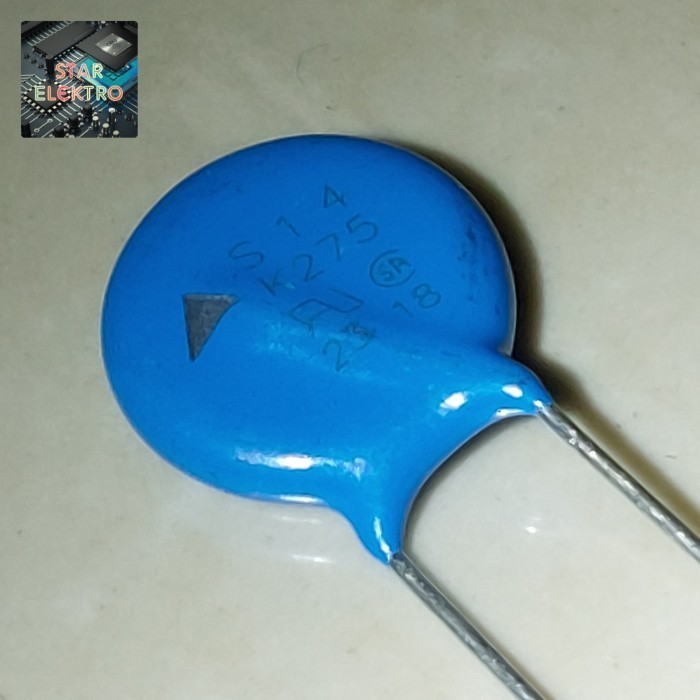 Jual 2 Buah 2Pcs NTC S14 K275 Varistor Epcos 275 VAC 14mm S14K275 Metal ...