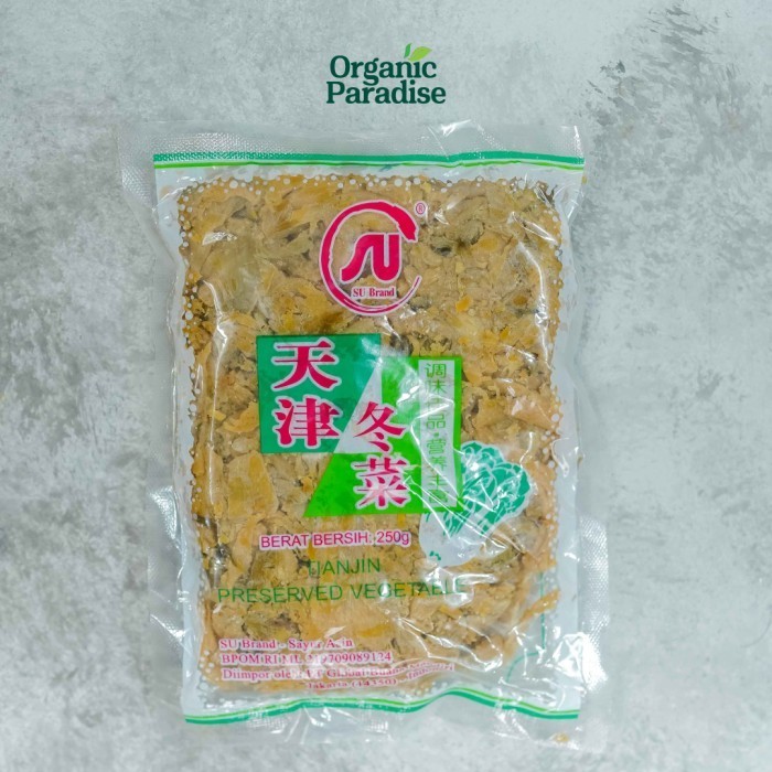 Jual SU Brand Dongcai / Tongcai / Sayur Sawi Asin 250 gram | Shopee ...