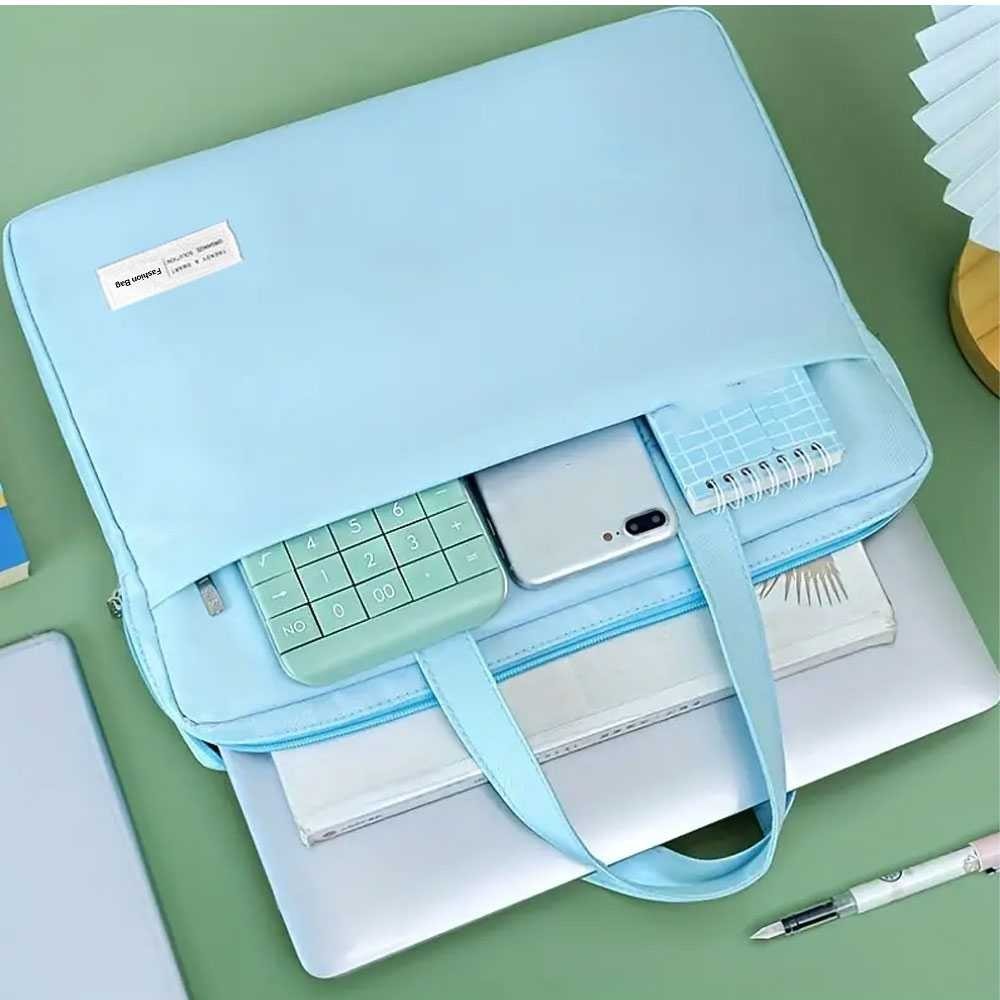 Jual Tas Laptop Student Notebook Bag Waterproof Handbag 14 Inch - JE14 ...