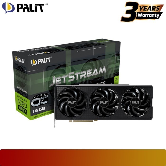 Jual PALIT GeForce RTX 4080 SUPER JetStream OC 16GB GDDR6X | Shopee ...
