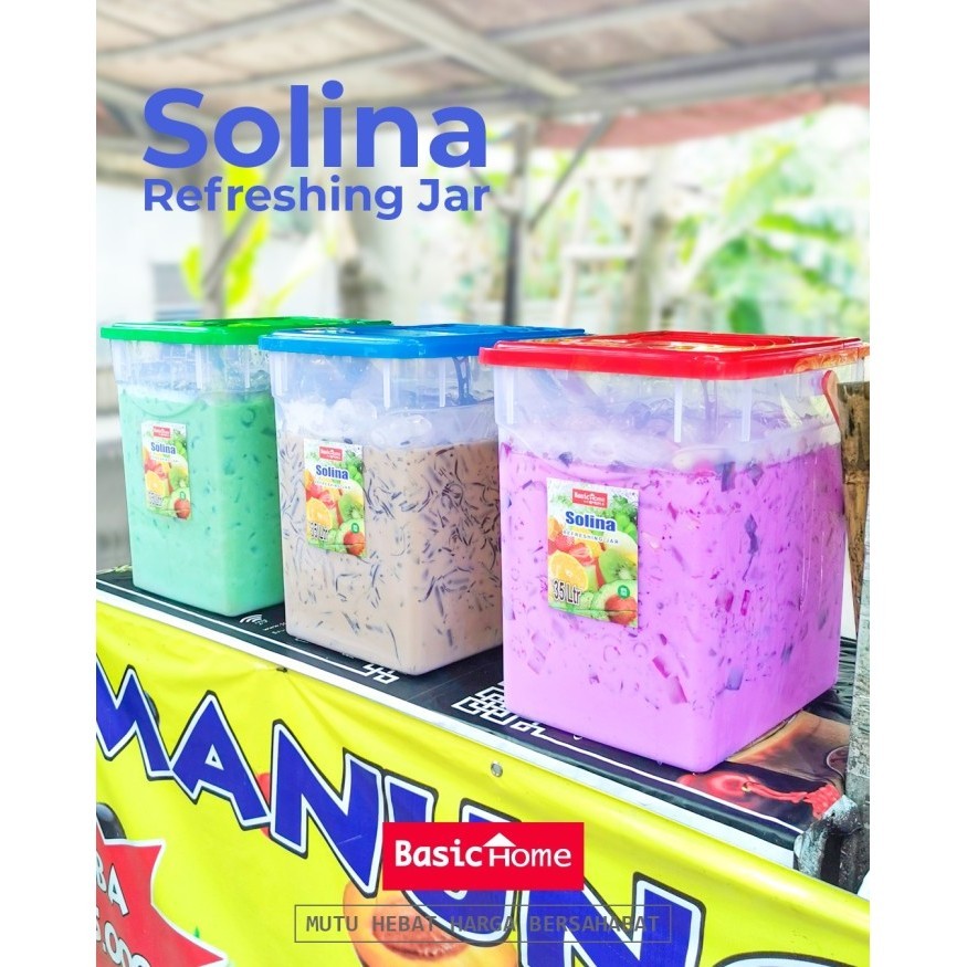 Jual MICTON Lion Star Basic Home Drink Jar Tempat Es Buah + Gayung ...