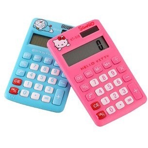Jual Kalkulator Mini Karakter 12 Digit Calculator Aesthetic Motif Lucu ...
