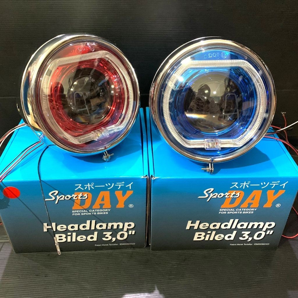 Jual Lampu Biled Set Batok Cb 125 Import Build Up Super Terang Shopee