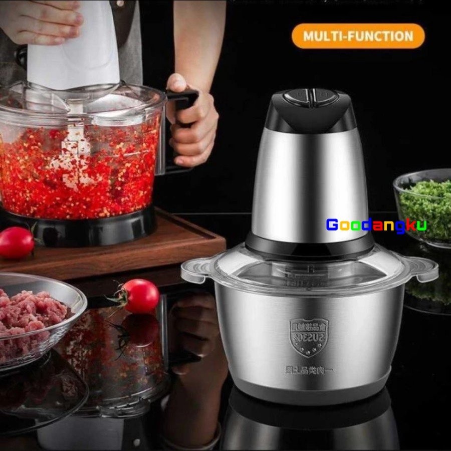 Jual Blender Stainless Daging Serbaguna Multifungsi Steel 2 Liter ...