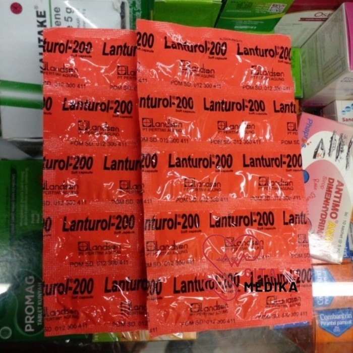 Jual original- LANTUROL 200 STRIP 10 KAPSUL -promo | Shopee Indonesia