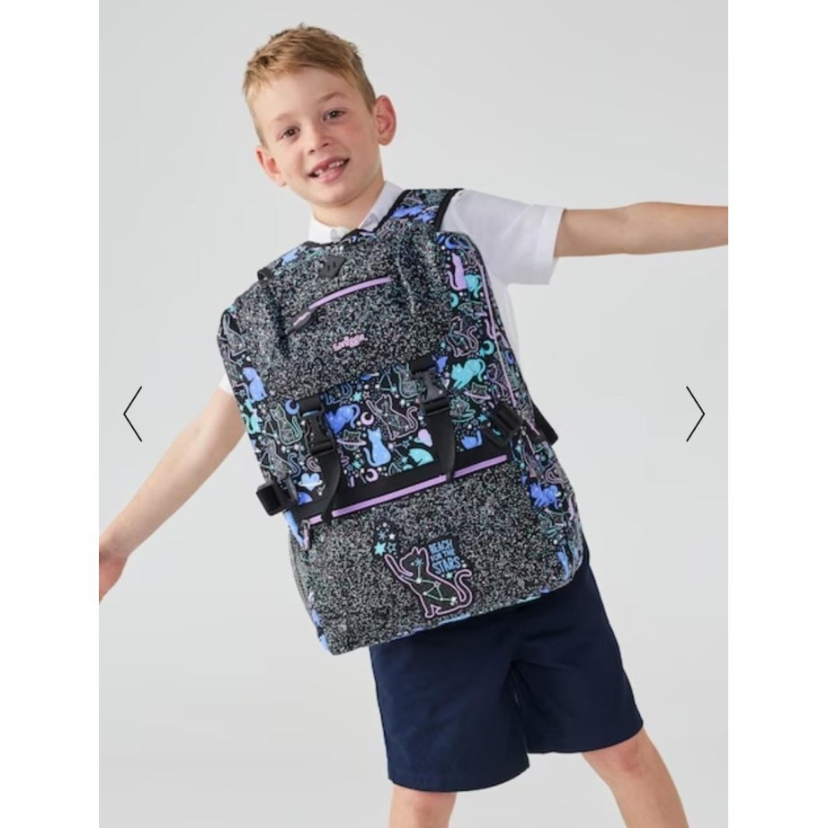 Jual Smiggle Wild Side Starry Kitty Cat Backpack Lunchbag Bottle Set ...