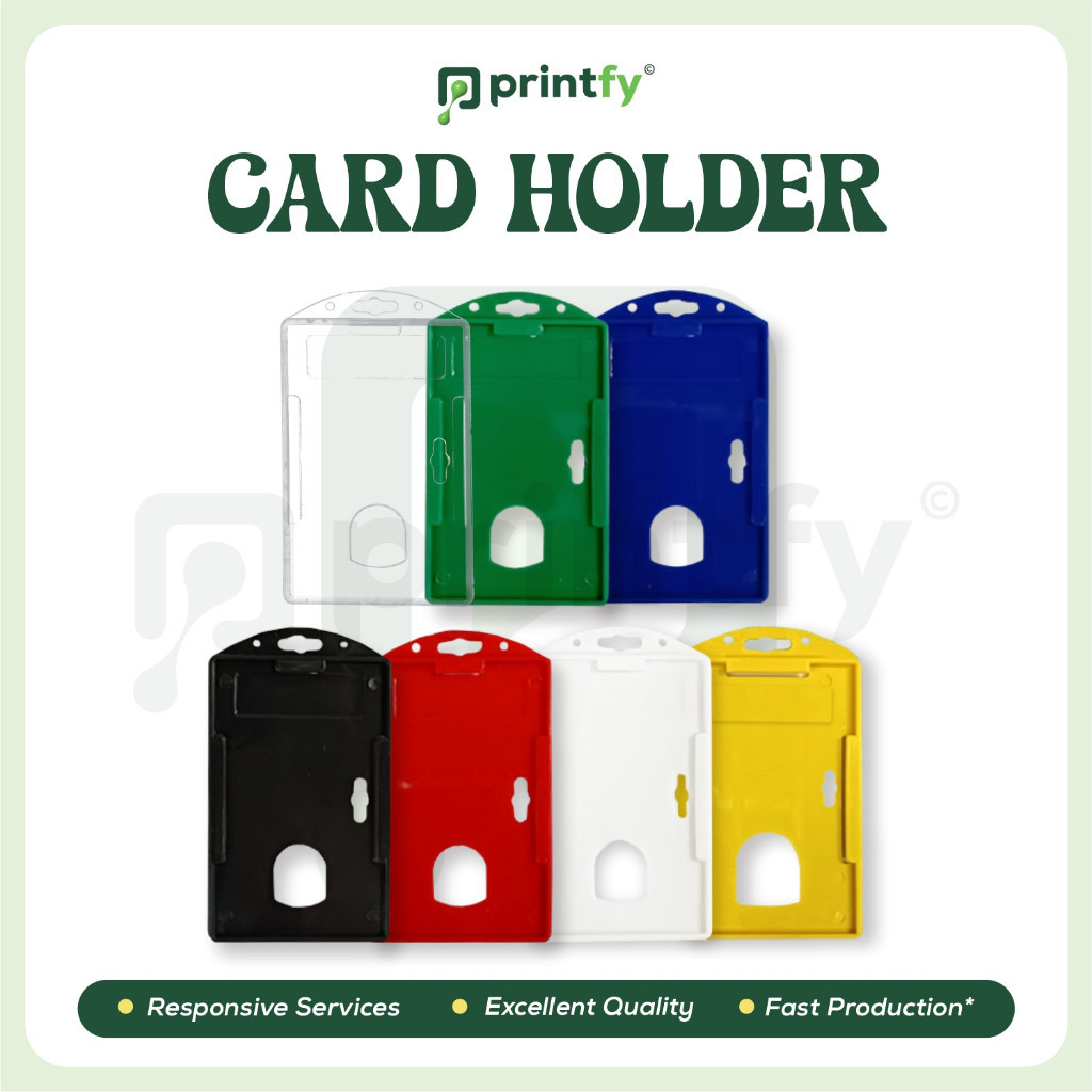 Jual ID Card Holder | Tempat ID card | Name Tag | Casing ID Card ...