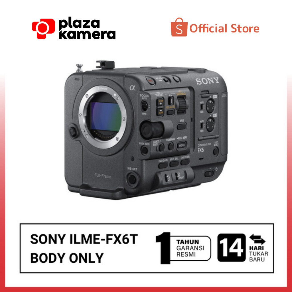 Jual Sony FX6 Full Frame Cinema Camera | Shopee Indonesia