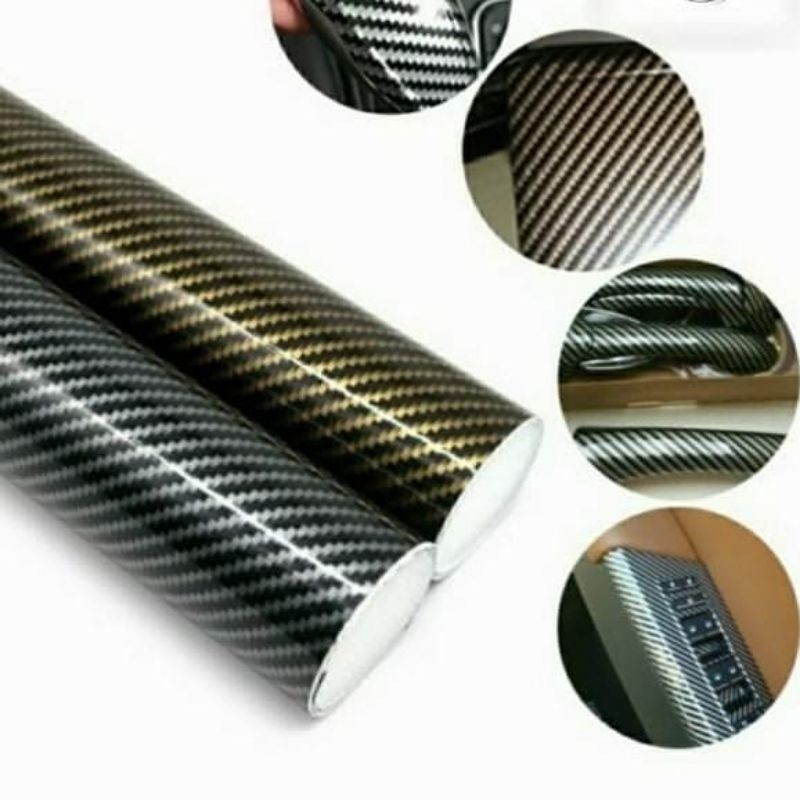 Jual Stiker Carbon Skotlet Karbon 6D Sticker Karbon Kevlar Untuk Kap ...