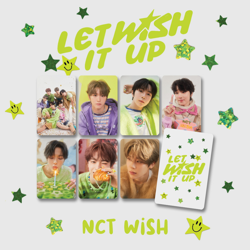 Jual (2 SISI) NCT WISH - Let's Wish it up Fanmade Photocard | Shopee ...