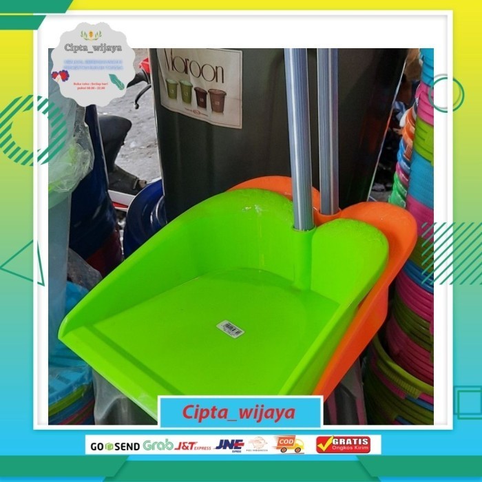 Jual PENGKI DRAGON / SEROKAN SAMPAH DRAGON - Hijau | Shopee Indonesia