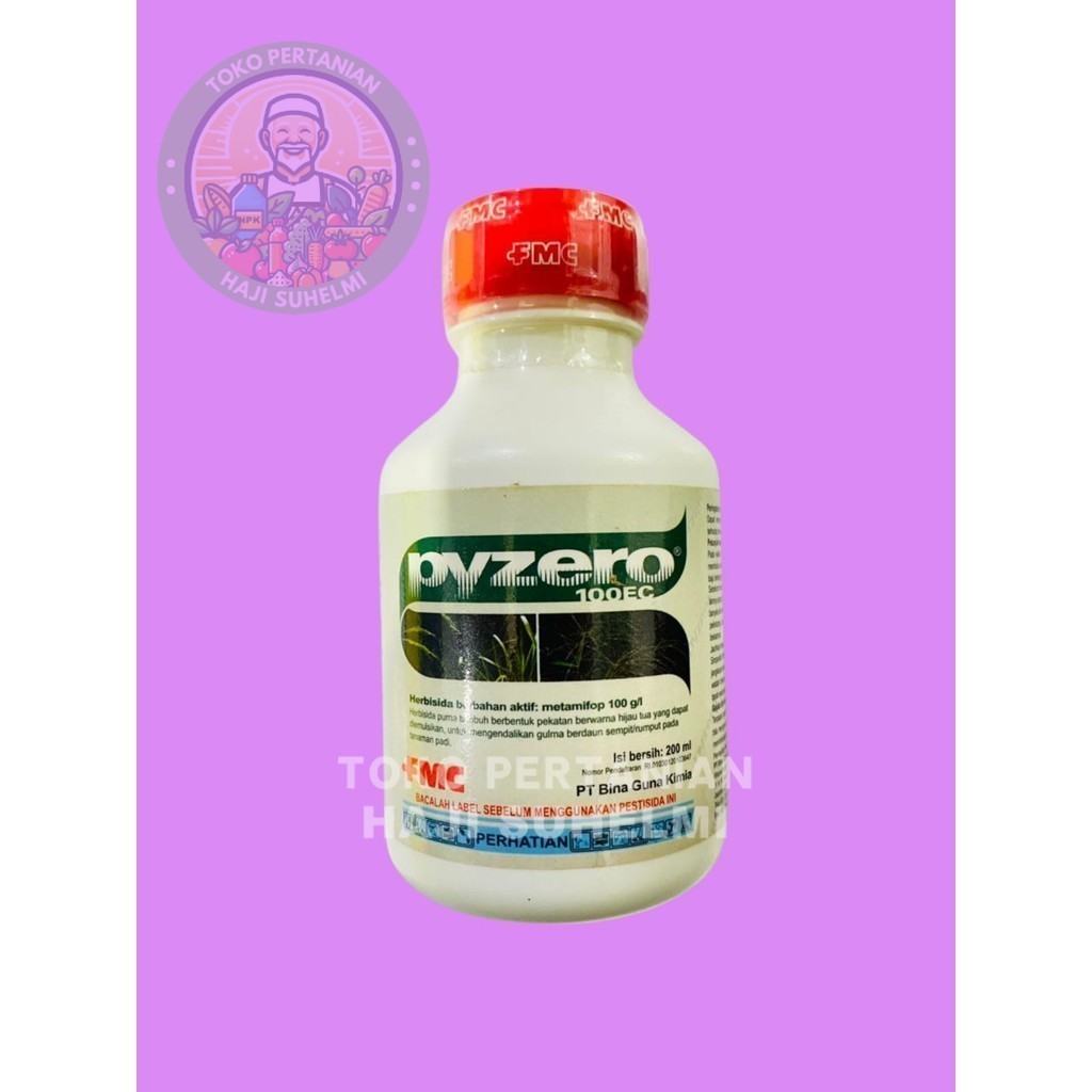Jual Herbisida purna tumbuh pada tanaman padi PYZERO 100EC isi 200ml ...
