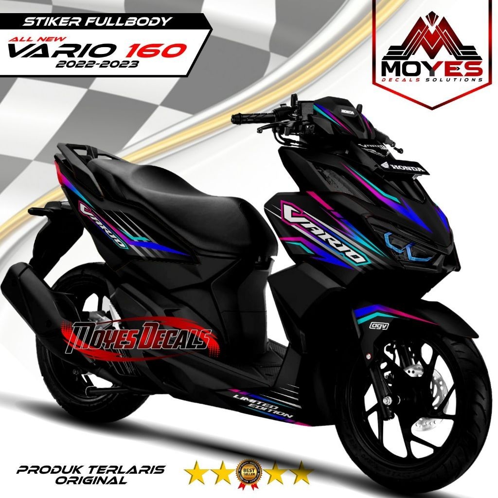Jual Decal Vario 160 Fullbody Stiker Honda Vario 150 Fullbody Dekal ...