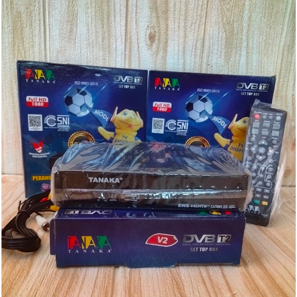 Jual Set Top Box Tanaka V2 Besi • STB Tanaka Version 2 Biru | Shopee Indonesia