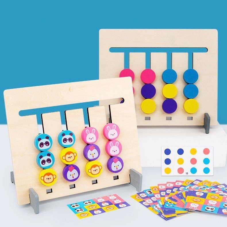Jual Bu Guru Ria - Puzzle Mencocokkan Warna / Sorting Color Logic Of ...