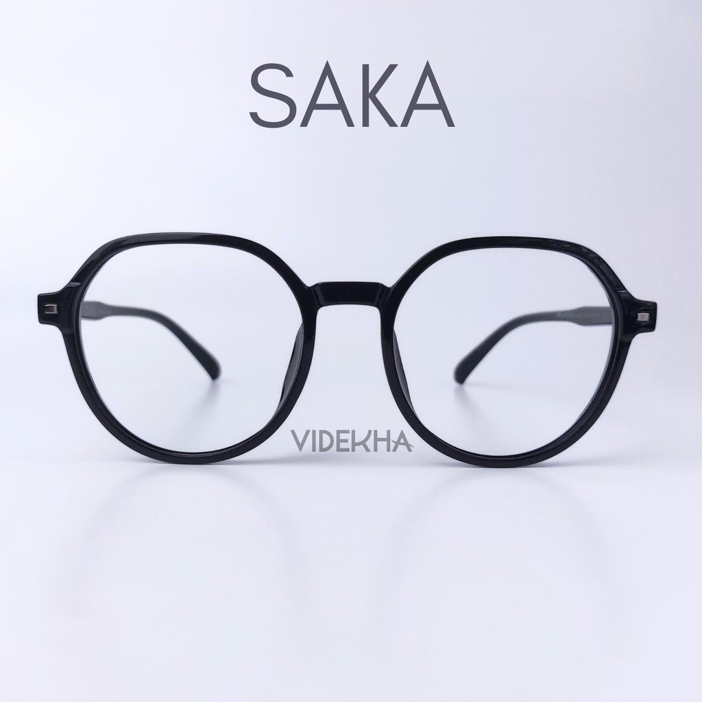 Jual Videkha - Frame Kacamata Saka - Kacamata Oval Pria/Wanita | Shopee ...