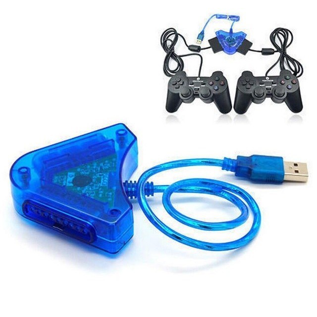 Jual Converter STICK JOYSTICK Gamepad Stik PS2 converter PS2 to usb (AC ...