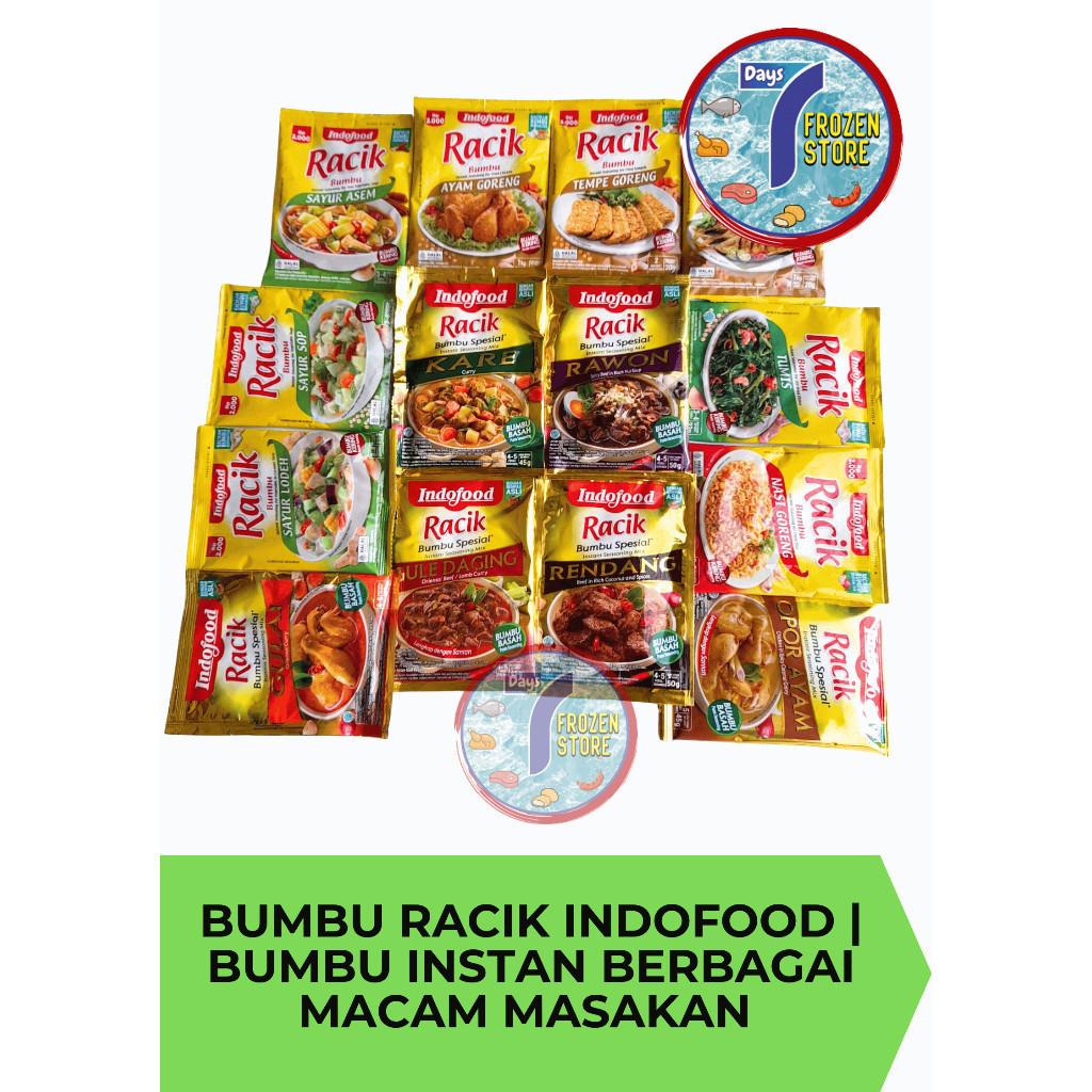 Jual Bumbu Racik Indofood | Bumbu Instan Berbagai Macam Masakan ...