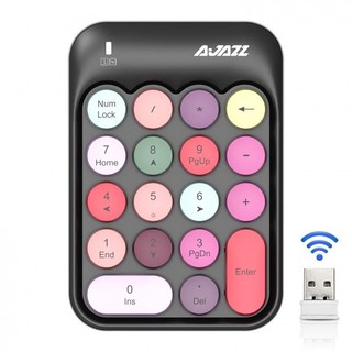 Jual AVAZZ AK18 Mini Wireless 18 Keys Numeric Keypad Keyboard 2.4Ghz ...