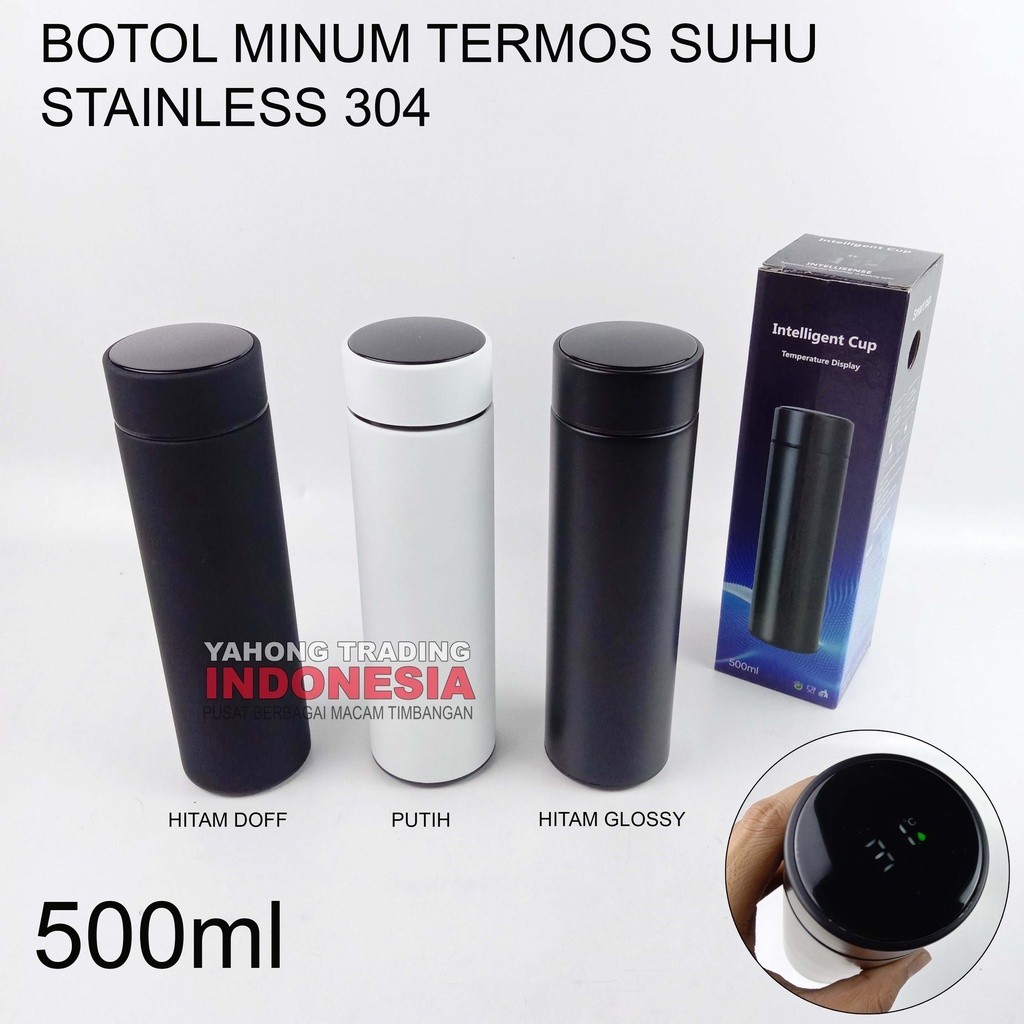 Jual Botol Minum Termos Suhu Panas Dingin Tumbler Stainless | Shopee ...