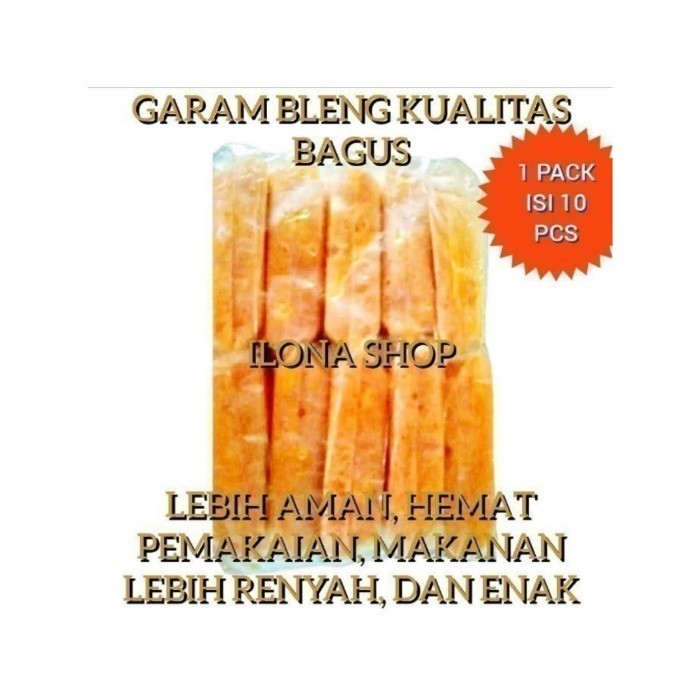 Jual GARAM BLENG KUALITAS BAGUS ISI 10 PCS UNTUK KERUPUK / OBAT PULI ...