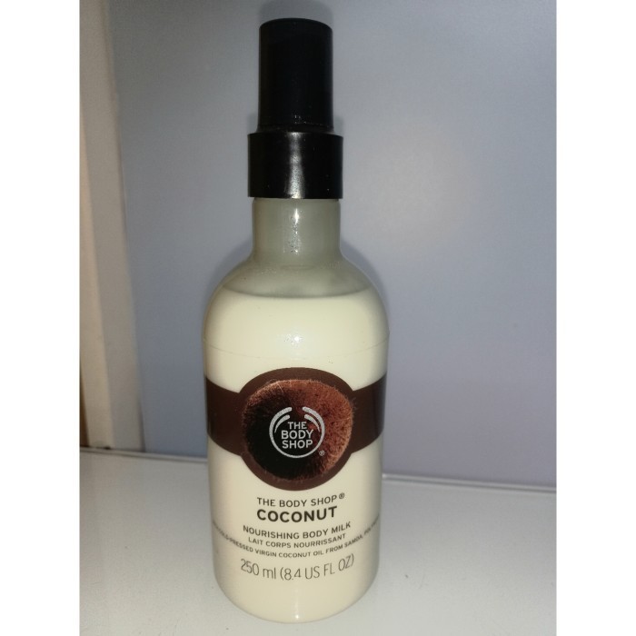 Jual The Body Shop Coconut Body Milk 250ml | Shopee Indonesia