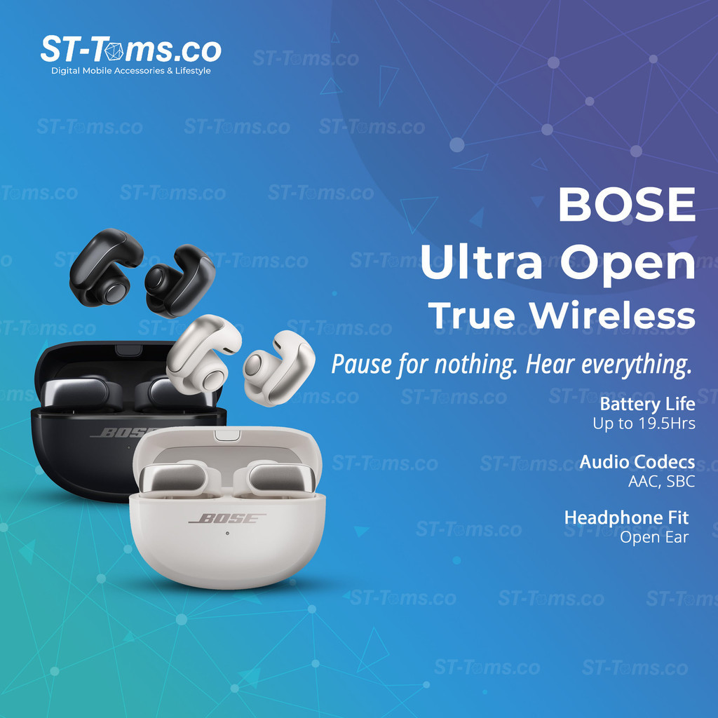 Jual Bose Ultra Open Earbuds Open Ear True Wireless TWS Earclip ...