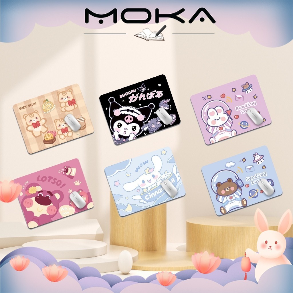 Jual MOKA MOUSE PED MOTIF LUCU / TATAKAN MOUSE ANTI SLIP MKYP01 ...