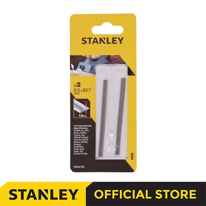 Jual Stanley Planner Blade / Pisau Mesin Ketam 5.5x82x1.2mm STA24192 ...