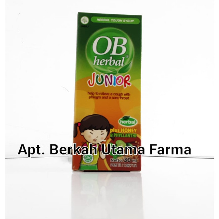 Jual OB Herbal Junior Syr 30 ml | Shopee Indonesia