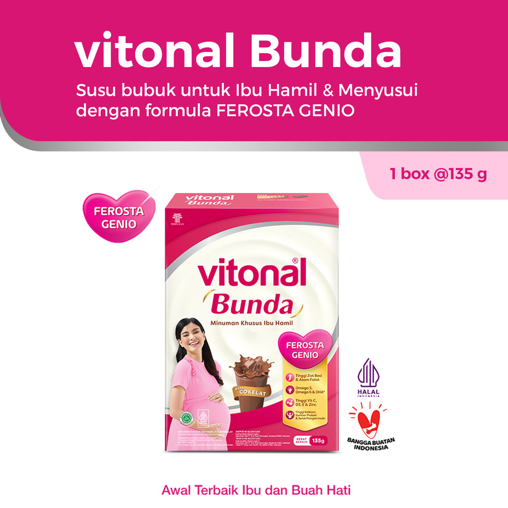 Jual Vitonal Bunda Cokelat @135gr [04.2026] | Shopee Indonesia