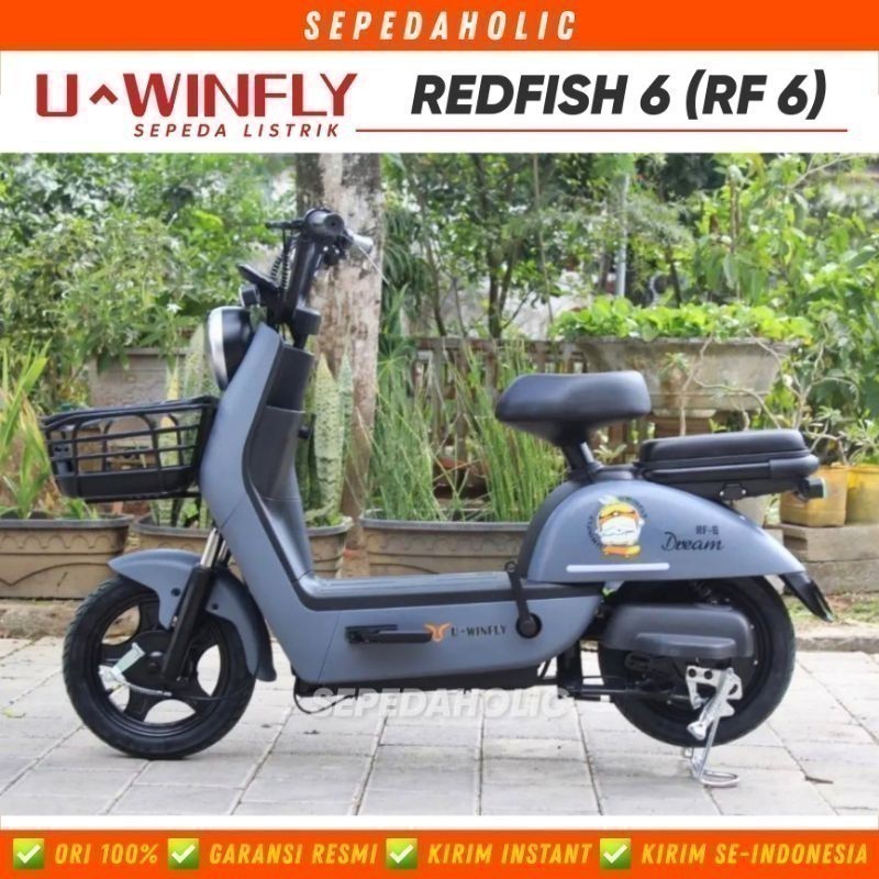 Jual Sepeda Listrik UWINFLY REDFISH 6 / RF 6 / RF6 / Veloce 2.0 / Tomax ...