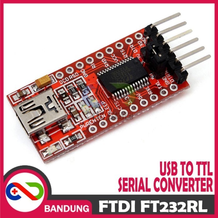 Jual FTDI FT232RL FT232 USB TO TTL SERIAL CONVERTER ADAPTER MODULE FOR ...