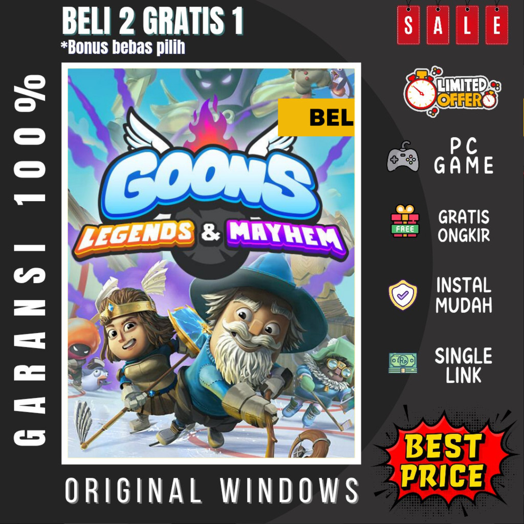 Jual GOONS LEGENDS & MAYHEM - GAME PC - GAME LAPTOP - PC GAMES - BELI 2 ...