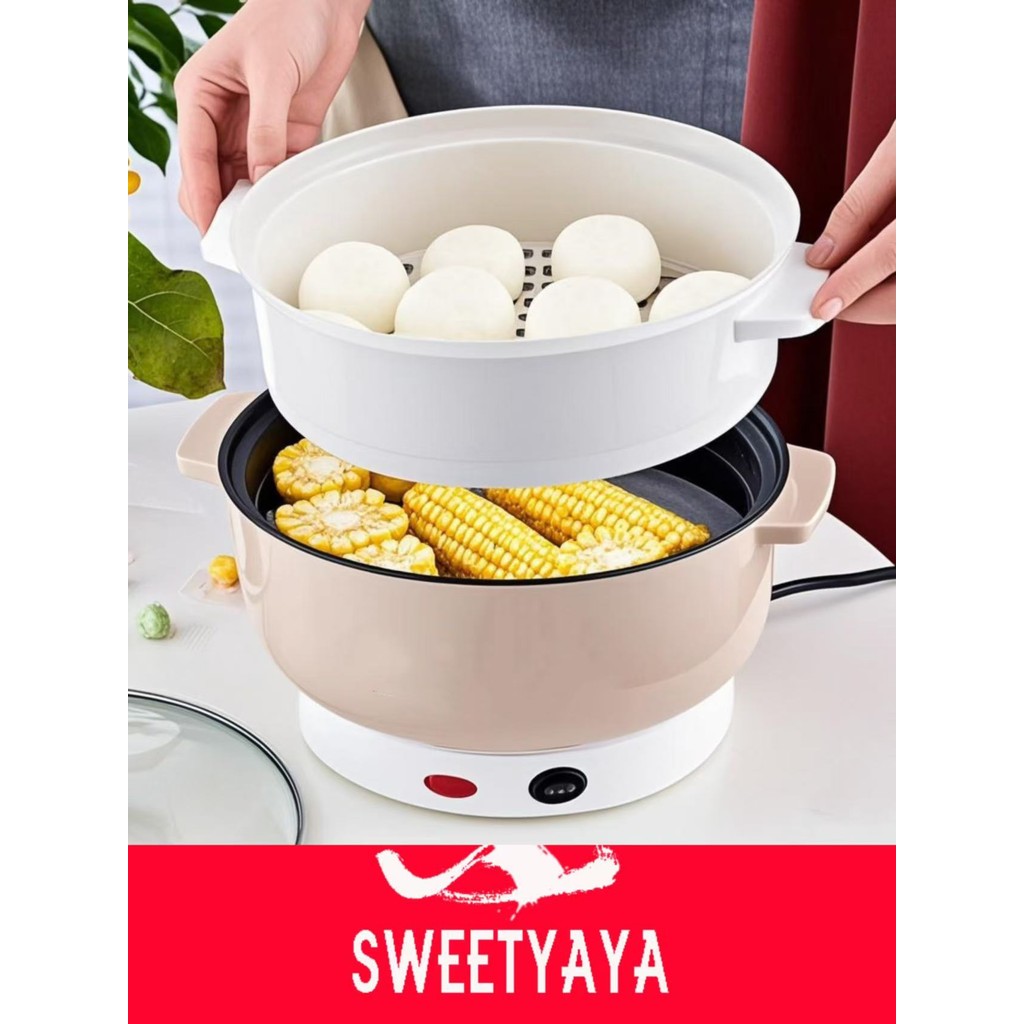 Jual 2L Kehidupan Dapur Panci Listrik Elektrik Fry Pan Serbaguna Frypan ...