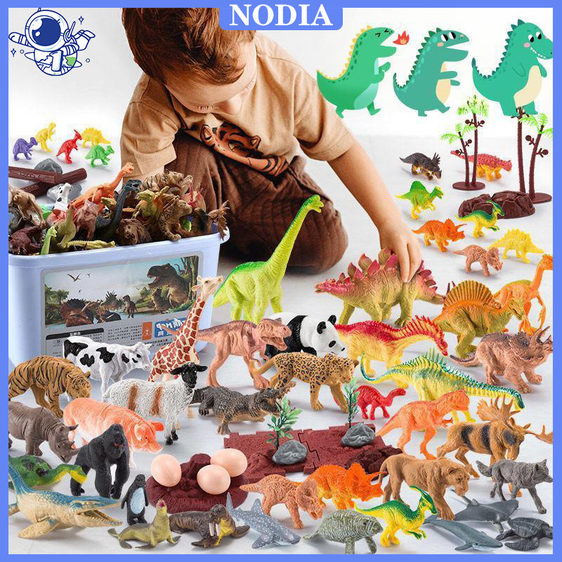 Jual Nodia Toys Figure Hewan Animal Model Toys Figurine With Box/Mainan ...
