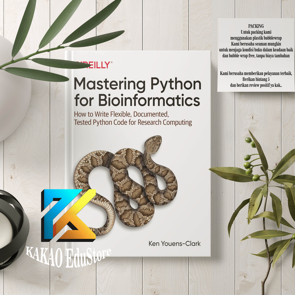Jual Mastering Python for Bioinformatics - Ken Youens-Clark | Shopee Indonesia