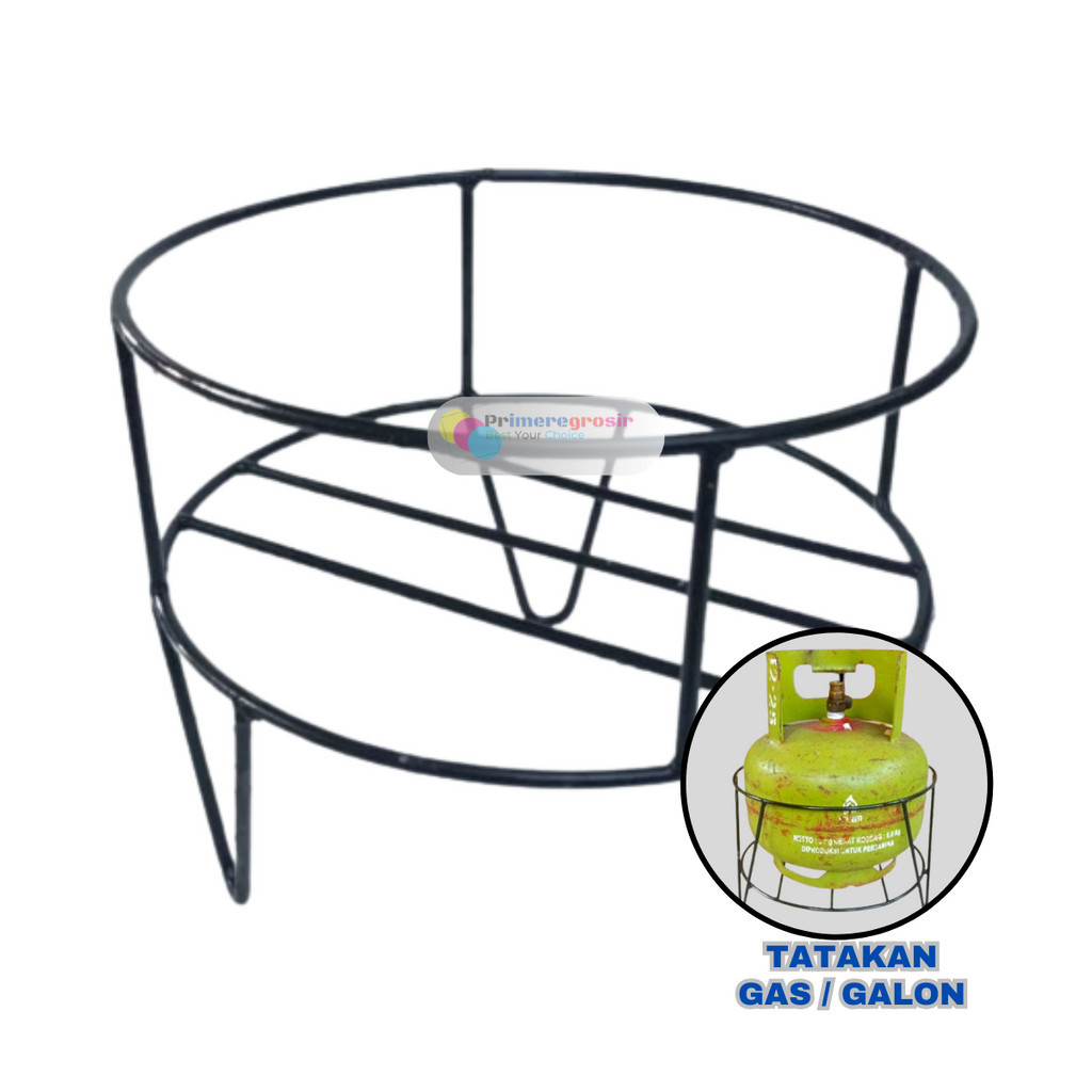 Jual Tempat Gas Elpiji 3kg / Tatakan Galon Besi Serbaguna | Shopee ...