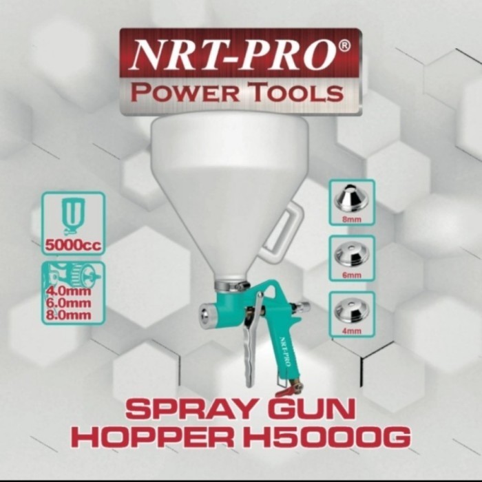 Jual Semprotan Cat Semen Hopper Gun Plastik H5000G NRT-Pro / Cat ...