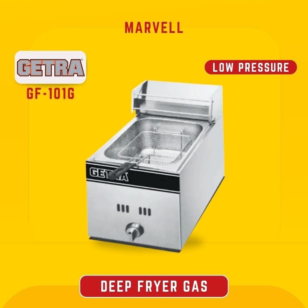 Jual Getra Gf 101g Deep Fryer Gas 6 Liter Penggorengan Ayam Kentang ...