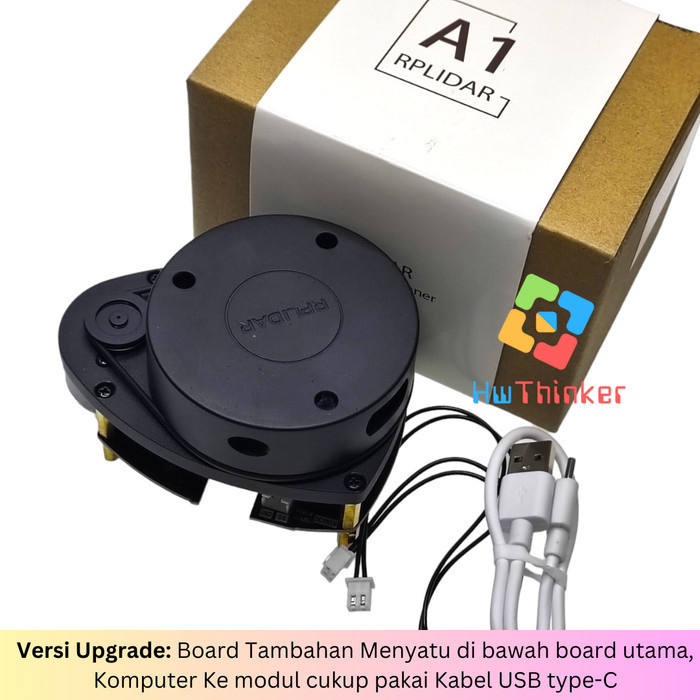 Jual LIDAR A1 RPLIDAR A1M8 360 Degree Laser Scanner Slamtec ROS Versi ...