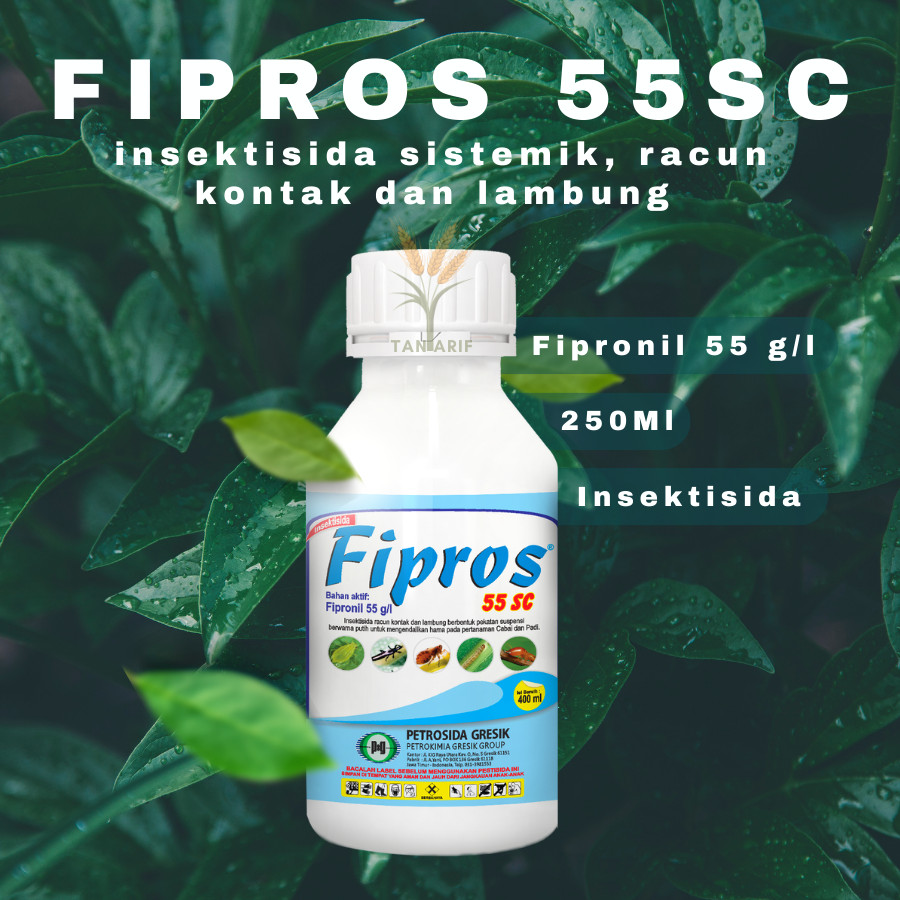 Jual Fipros 55 SC Insektisida 250Ml || Insektisida sistemik || racun ...