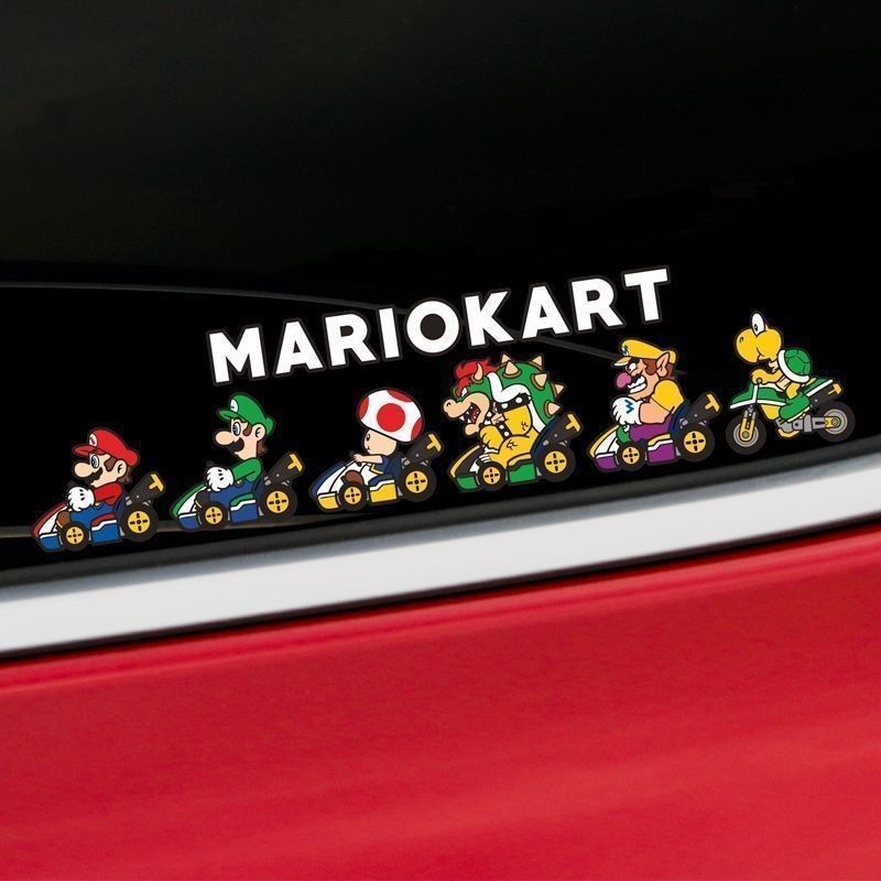 Jual Stiker Kaca Mobil Mario Bros Stiker Kaca Mobil Super Mario ...