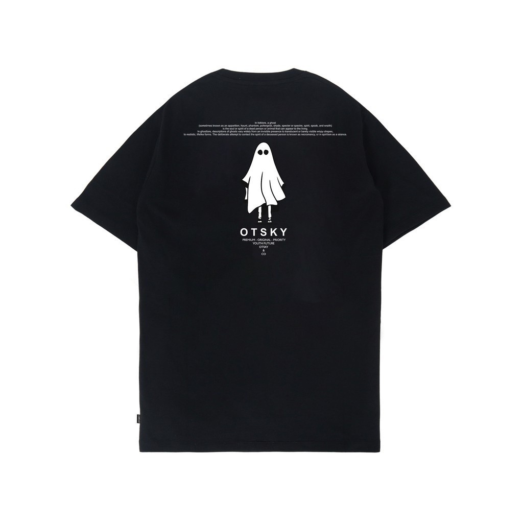Jual Otsky Kaos Pria Ghost Cotton Combed 24s 2(F3) | Shopee Indonesia