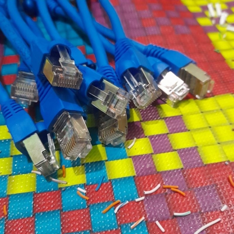 Jual KABEL LAN SERVER GIGABYTE KONEKTOR BESI COMMSCOPE CAT 6 | Shopee ...