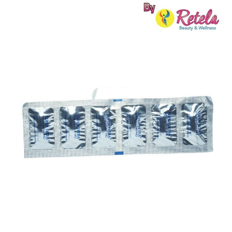 Jual SUPER TETRA 250MG 1 STRIP ISI 6 CAPSUL | Shopee Indonesia
